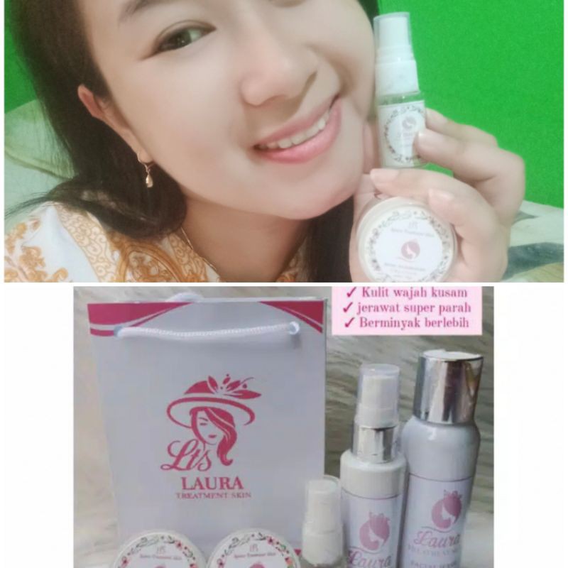 Jual LAURA TREATMENT SKIN PAKET WAJAH LENGKAP | Shopee Indonesia