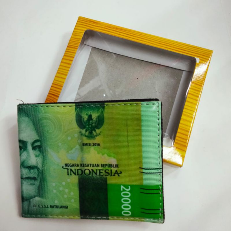Jual Dompet gambar uang rupiah | Shopee Indonesia