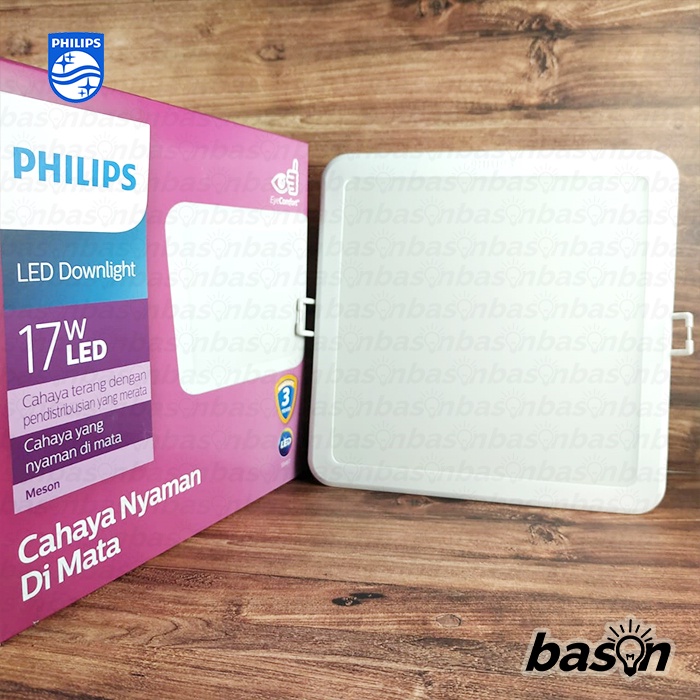 Jual PHILIPS Meson Square 59467 17W 6" D150 Gen 3 - LED Downlight Kotak ...