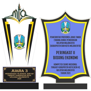 Jual Piala MTQ/Plakat MTQ/Trophy MTQ/ Bahan Akrilik 3mm dan 6mm/Free ...