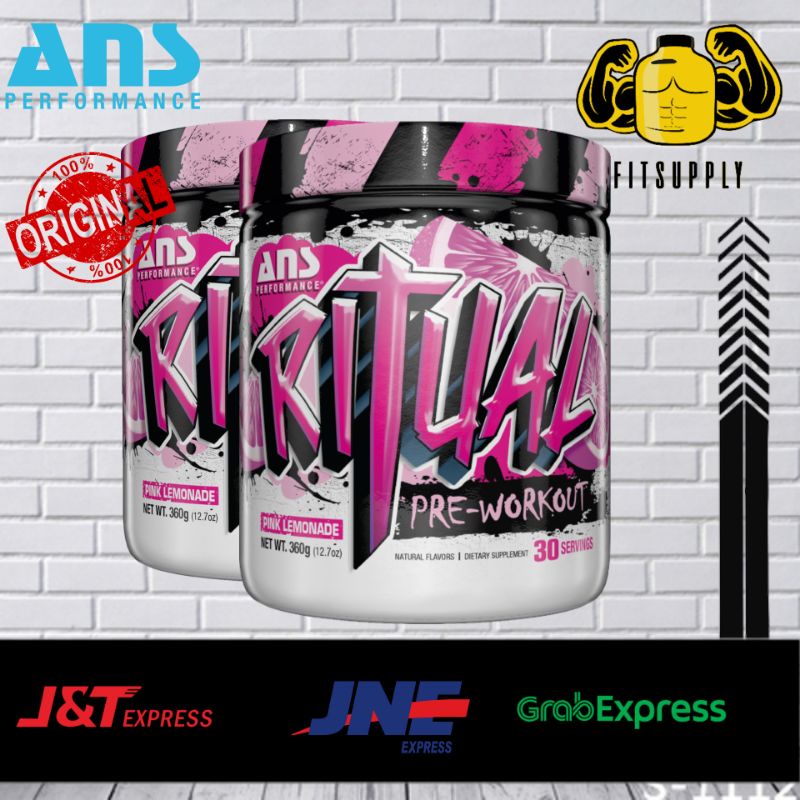 Jual ANS RITUAL PRE-WORKOUT 30 SERVINGS | Shopee Indonesia
