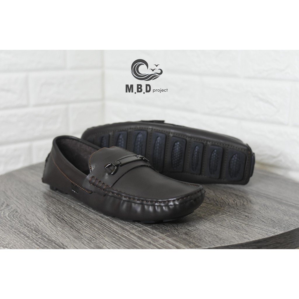 Jual MBD_Project Sepatu Slip on original Premium kulit sol tanam Pria ...