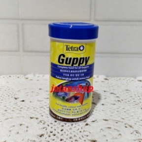 Jual TETRA Guppy Gupy 75 gr / 250 ml makanan pakan pelet ikan hias ...