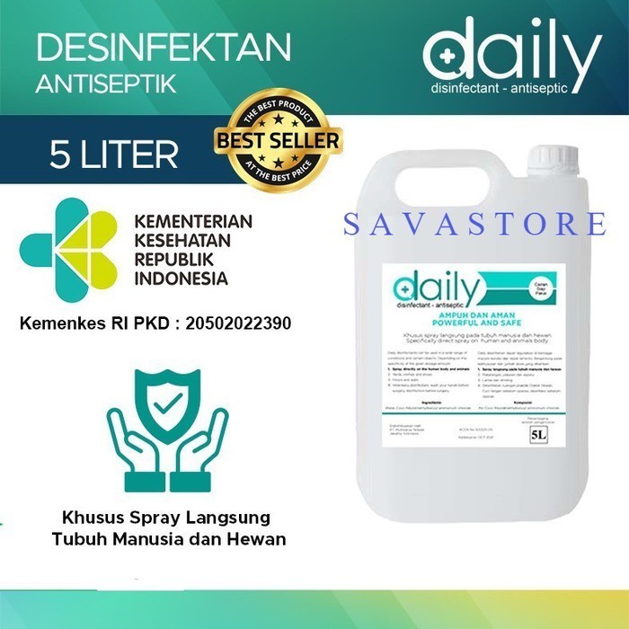 Jual Kandang-Disinfektan- Desinfektan Spray 5 Liter Reguler Disinfektan ...