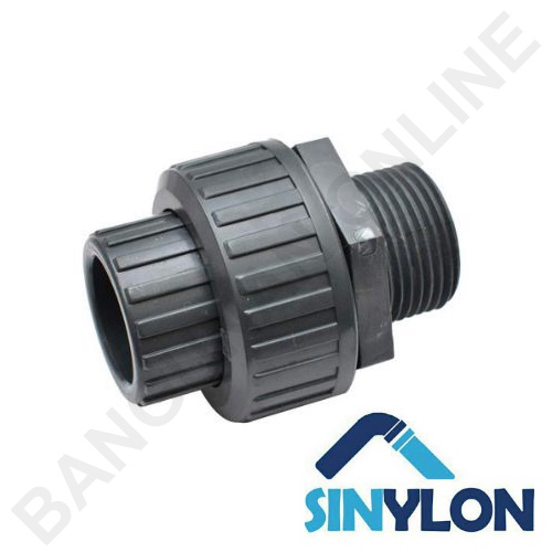 Jual Watermur Drat Luar PVC 1 x 3/4 inch Sinylon Water Union PMP ...