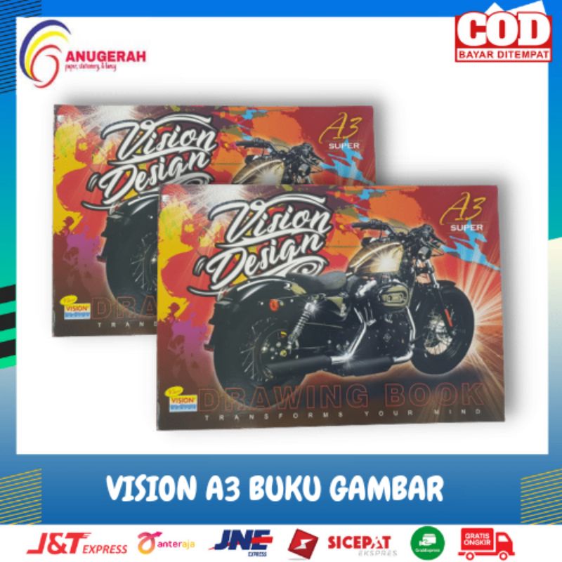 Jual VISION A3 Buku Gambar (PCS) | Shopee Indonesia