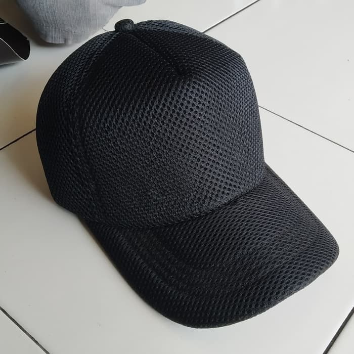 Jual Topi Hitam Jaring Polos Topi Hitam TNI BRIMOB ARMY Tactical ...