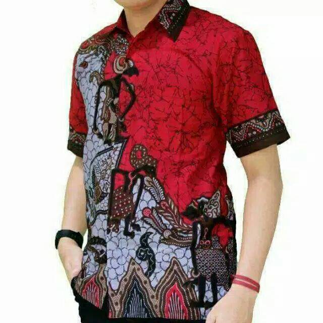Jual Batik wayang merah | Shopee Indonesia