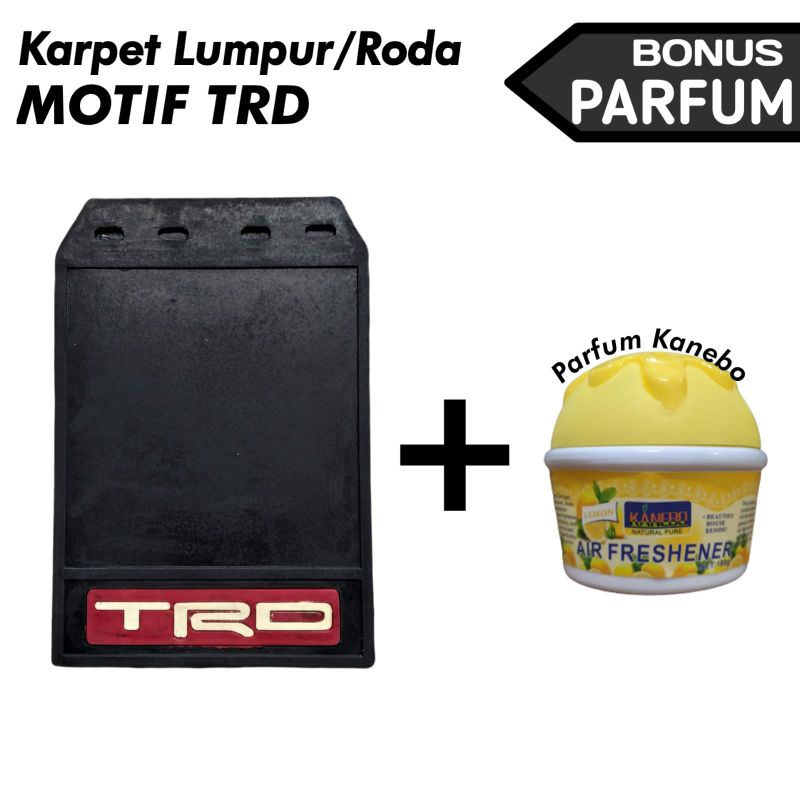 Jual Karpet Roda Lumpur / Mudflap Mobil Universal TRD Murah BONUS ...