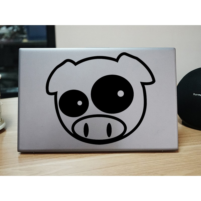 Jual stiker laptop pig custom stiker | Shopee Indonesia