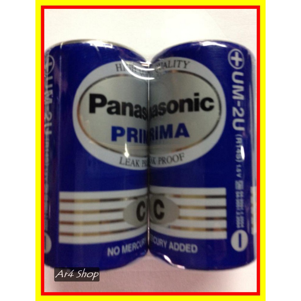 Jual Battery - Panasonic - Prima Type C 1 Pack Of 24 Pieces | Shopee ...