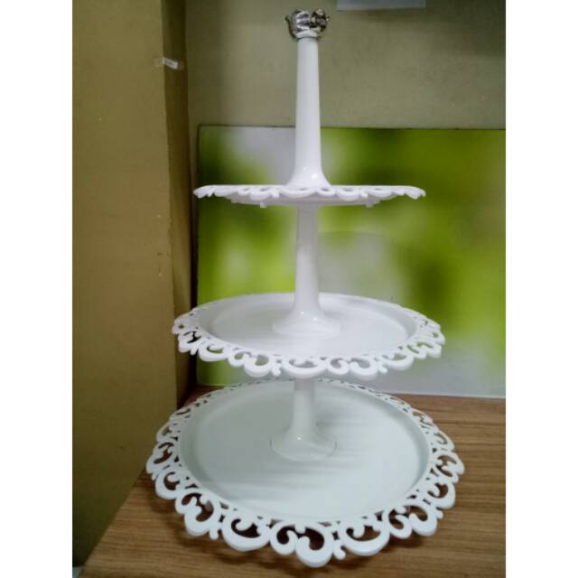 Jual TIER CUPCAKES 3 SUSUN/TIER ARNISS | Shopee Indonesia