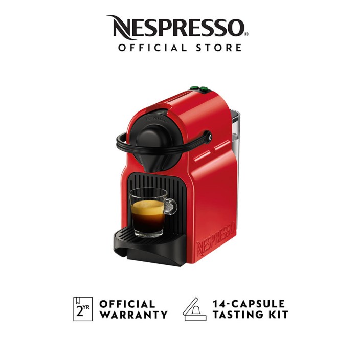 Jual NESPRESSO Inissia M105 Coffee Machine, Red (Mesin Kopi) | Shopee ...