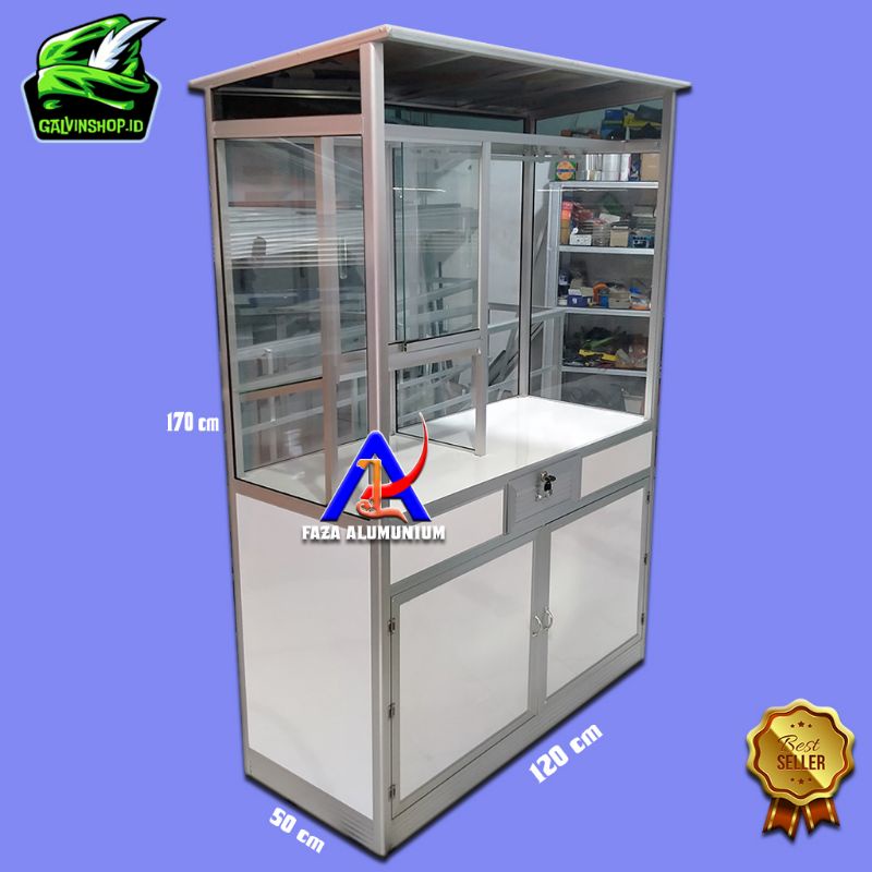 Jual Etalase Gerobak Alumunium | Shopee Indonesia
