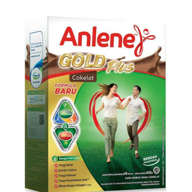 Jual Promo Anlene Gold Plus 650gr / Anlene Gold Plus 650Gr Coklat ...