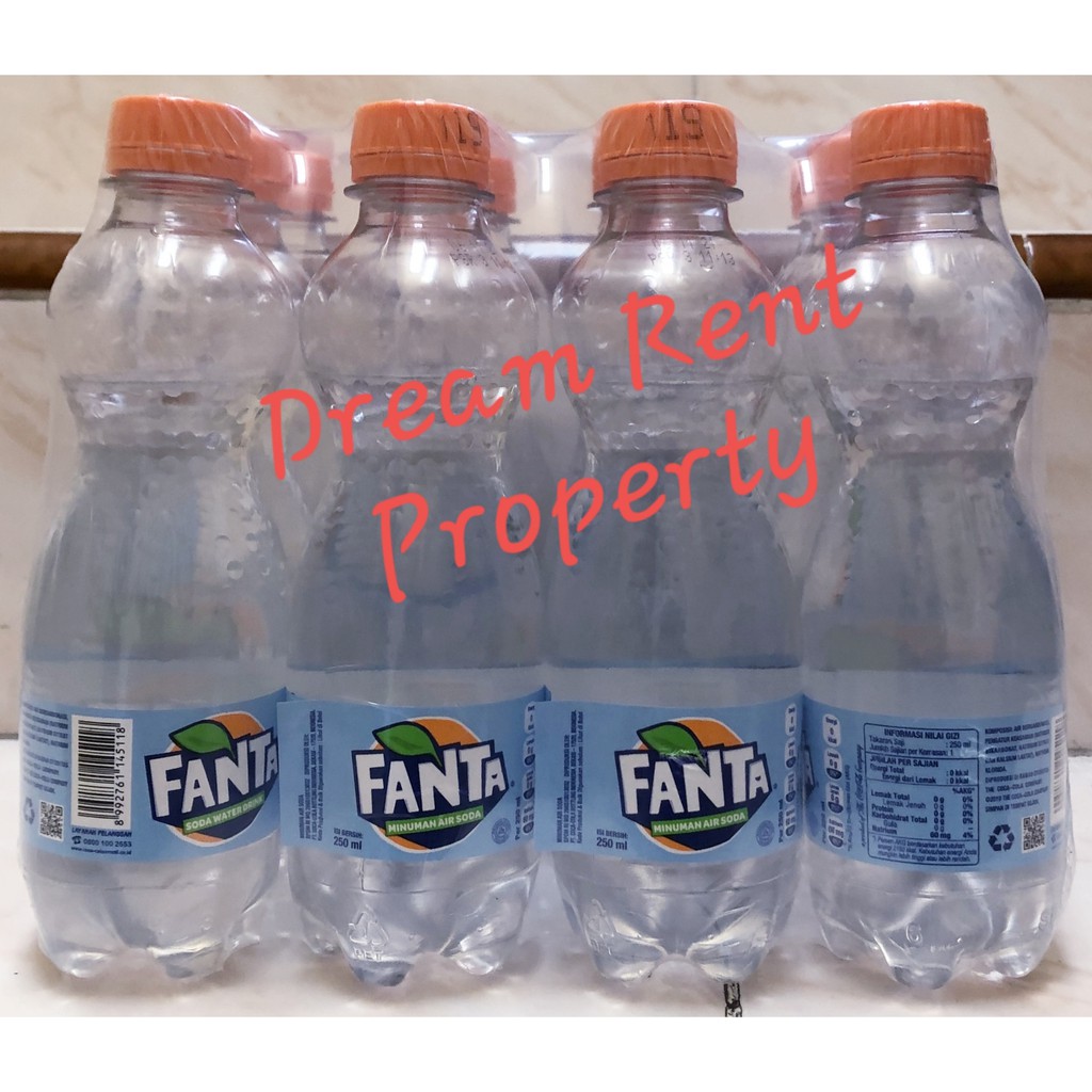 Jual Fanta Soda Water Drink Fanta Air Soda 250ml 1plastik pack | Shopee ...