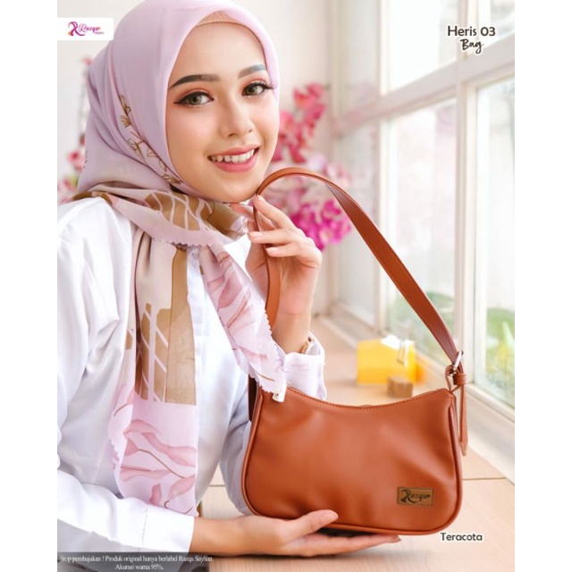 Jual tas selempang Bag Heris 03 bahan chocoly waterproof | Shopee Indonesia