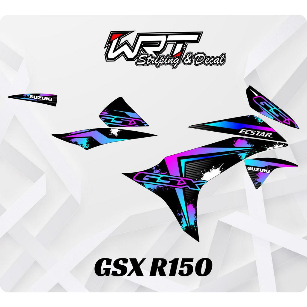 Jual Striping Hologram GSX R 150-Stiker Lis Decal Motor GSX R 150 ...