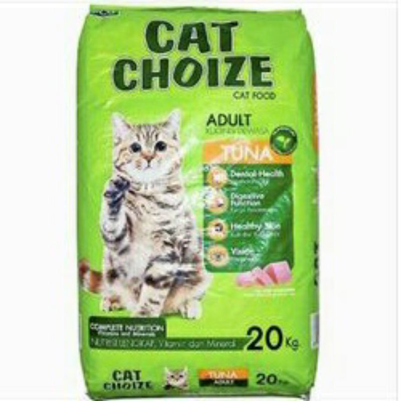 Jual Cat Choize Tuna Makanan Kucing 20 kg | Shopee Indonesia