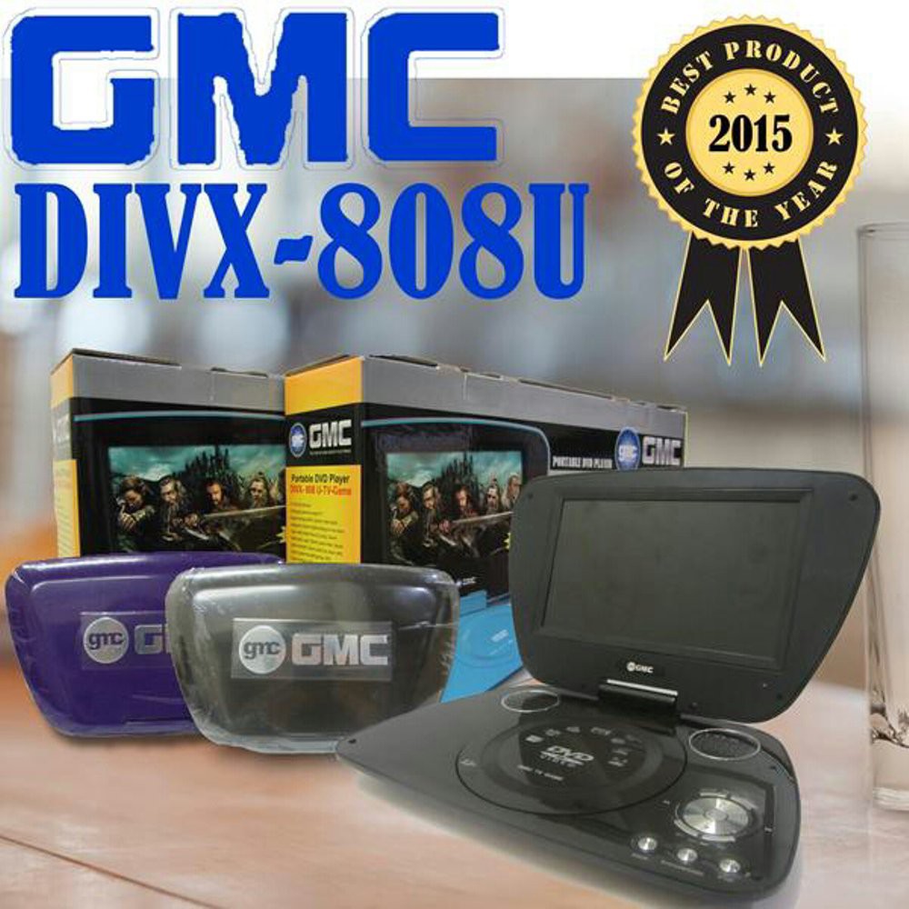 Jual LED 9 dvd portable GMC | Shopee Indonesia