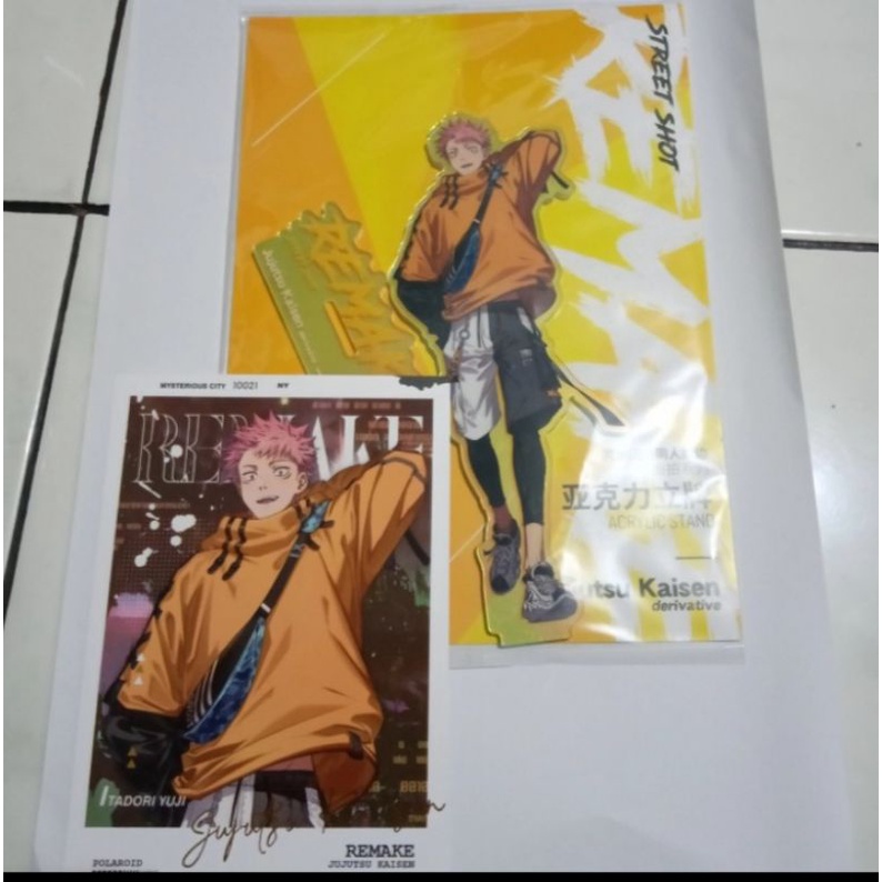 Jual Jujutsu Kaisen Itadori Yuji Yuuji Street shot Remake standee ...