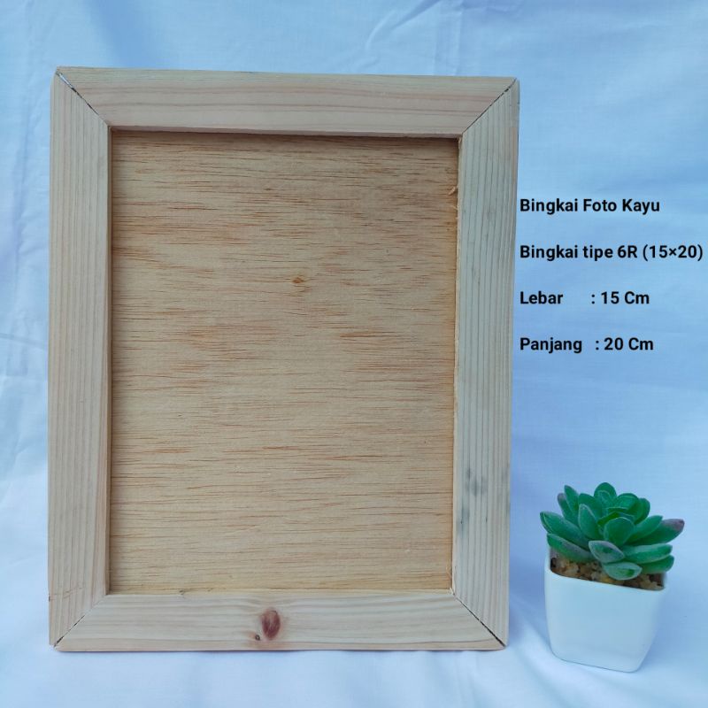 Jual Bingkai foto kayu 6R 15×20 | Shopee Indonesia