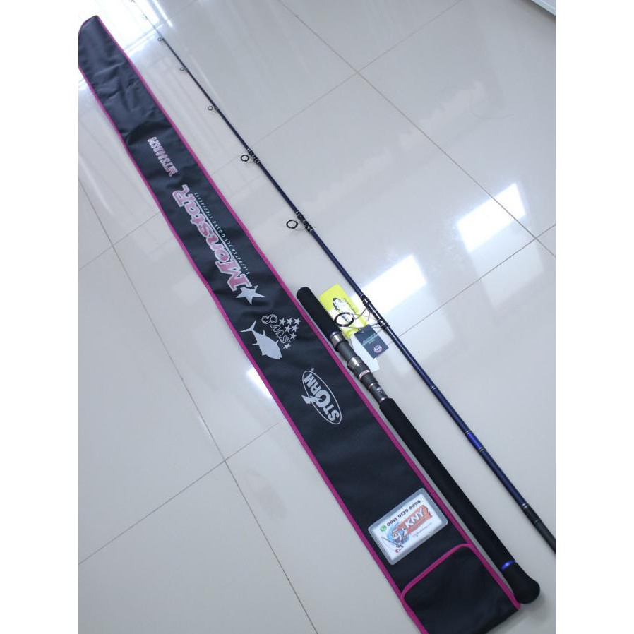 Jual ROD Joran Storm Gomoku MONSTAR Spin PE 3-6 versi 2020 The LEGEND ...