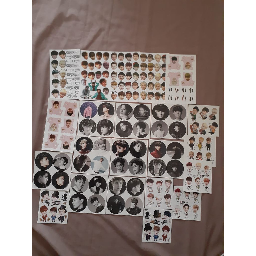 Jual STICKER EXO. | Shopee Indonesia