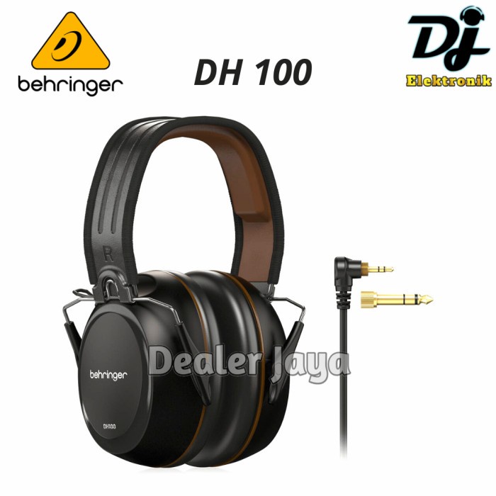 Jual Headphone / Headset Drummer Behringer DH 100 / DH100 | Shopee ...