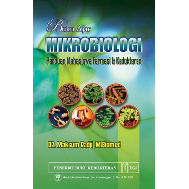 Jual EGC FARMASI Buku Ajar Mikrobiologi untuk Mahasiswa Farmasi & Kedokteran | Shopee Indonesia