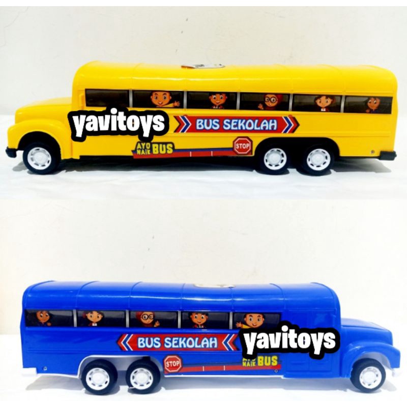 Jual AT 02 MAINAN BUS UMUM EKSKLUSIF KTG / MAINAN BUS SEKOLAH ANAK ...