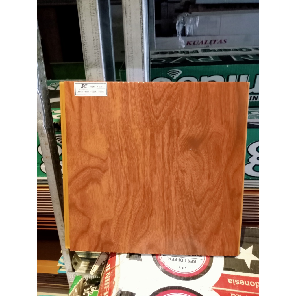 Jual Shunda Plafon series Kingfon serat kayu glossy K9151 | Shopee ...