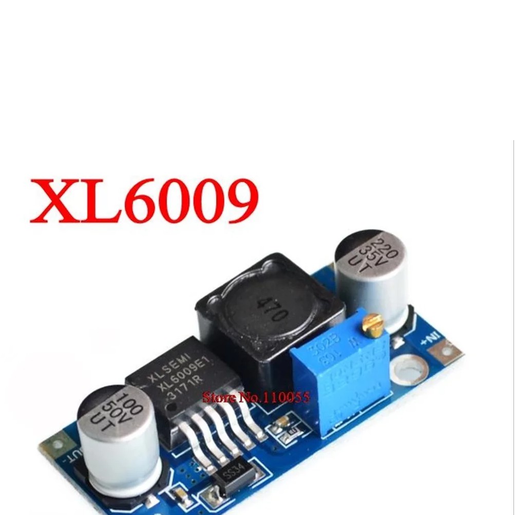 Jual XL6009 Module DC DC Adjustable Step Up Boost Converter Power Supply | Shopee Indonesia