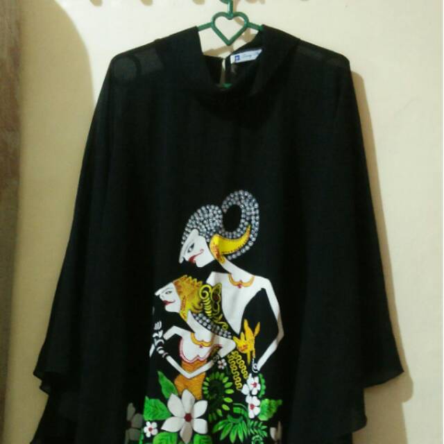 Jual Blouse eksklusif LUKIS hand made seri WAYANG Rama Shinta | Shopee ...