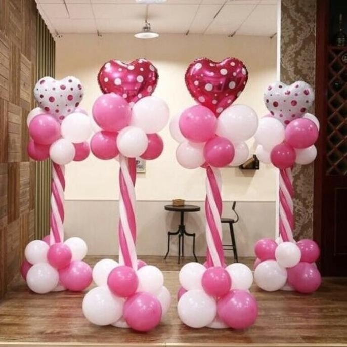 Jual 1 Set Tiang Stand Display Balon Untuk Pesta Pernikahan | Shopee ...