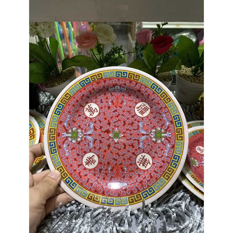 Jual Piring Motif China Melamine SNI 15CM - Piring lauk Motif Gambar ...