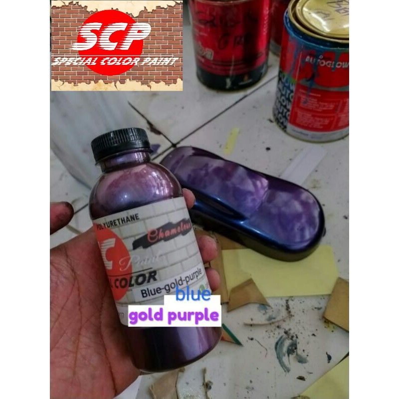 Jual CAT BUNGLON SPECIAL COLOR 200ml 3 WARNA cat Chameleon | Shopee ...