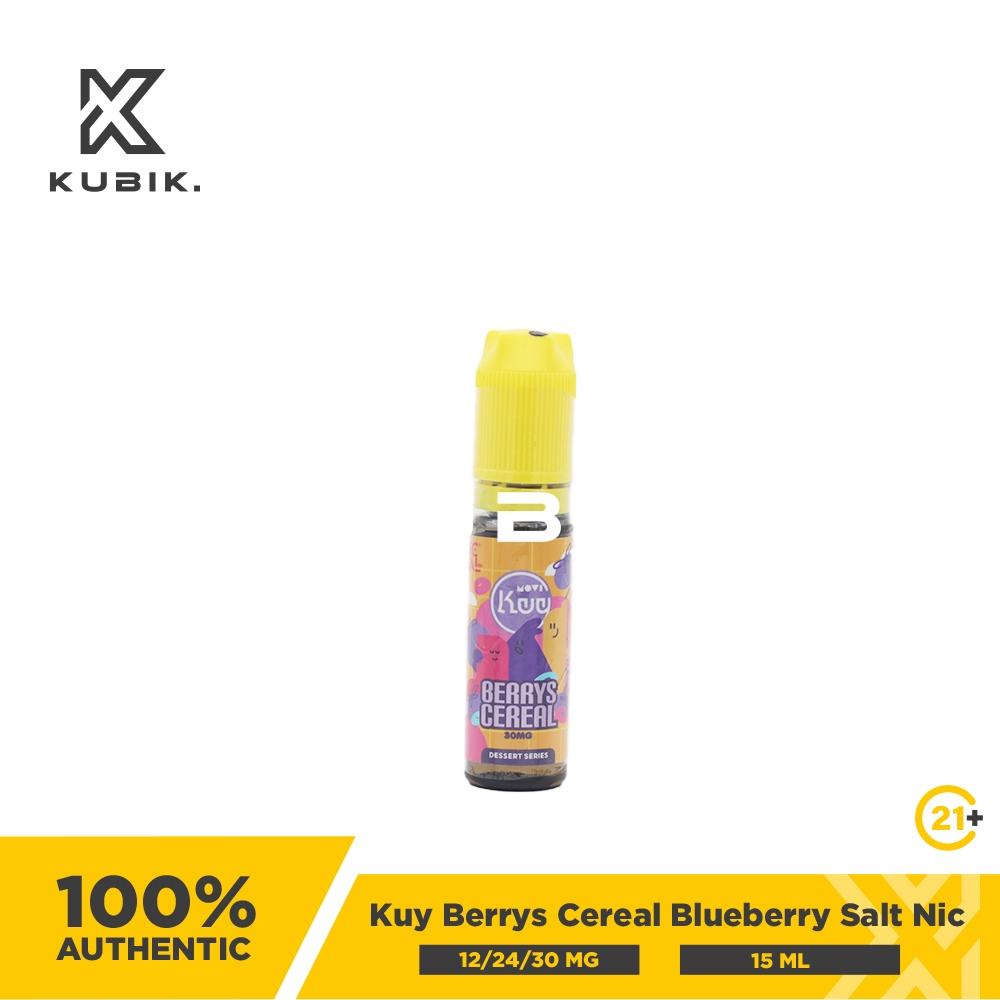 Jual Liquid Kuy Berrys Cereal Blueberry Salt Nic 15ML by MOVI | Shopee ...