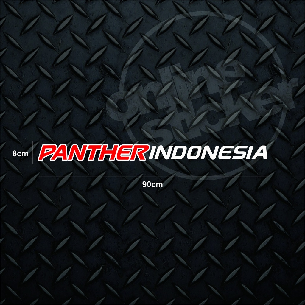 Jual Sticker Panther Indonesia | 90cm menyala untuk mobil kaca depan ...