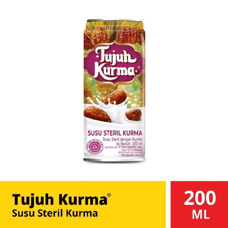 Jual Tujuh Kurma Susu Steril Can 200ml | Shopee Indonesia