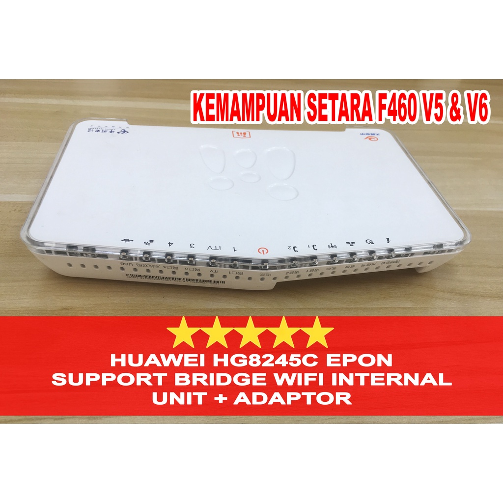 Jual Huawei HG8245 C Modem Epon ONU Wireless 4FE+Wifi Support Bridge ...