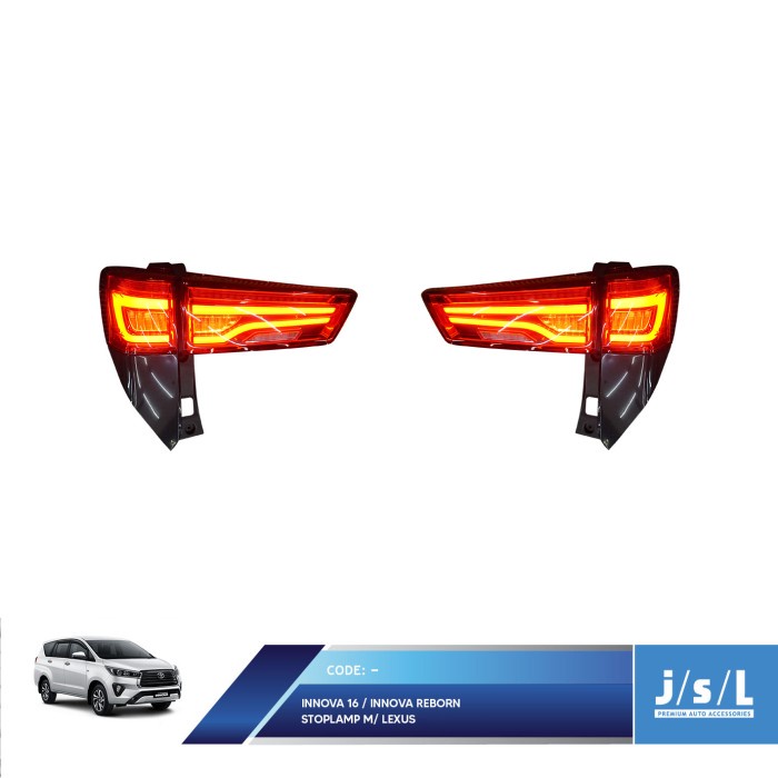 Jual Stoplamp LED Innova Reborn Model Lexus Red Running Sein | Shopee ...