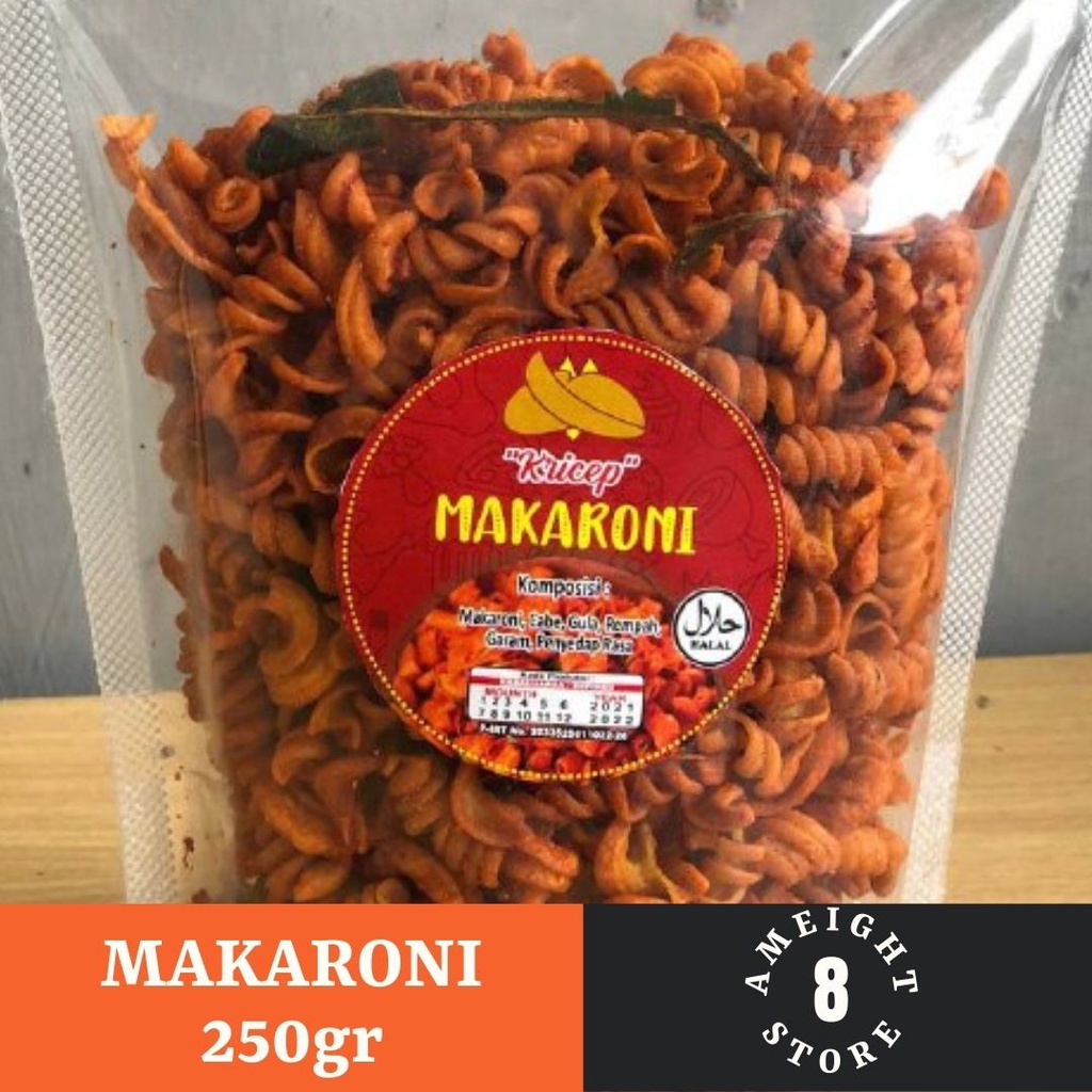 Jual Makaroni Spiral Ulir / Makaroni Pedas Rempah 250gr | Shopee Indonesia