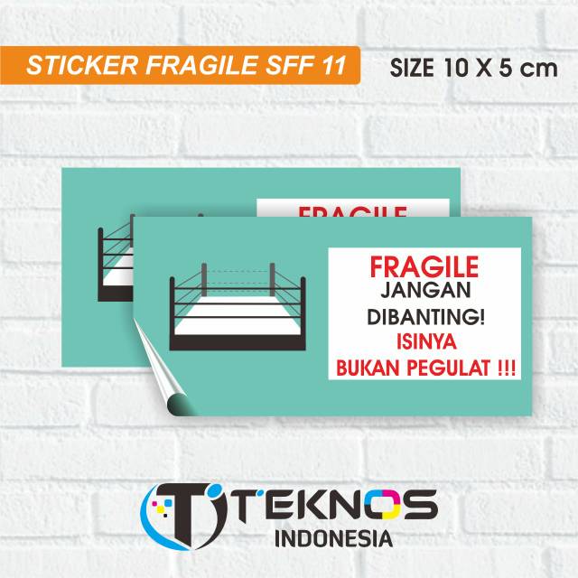 Jual [100 pcs] STIKER STICKER FRAGILE LUCU UNIK | Shopee Indonesia