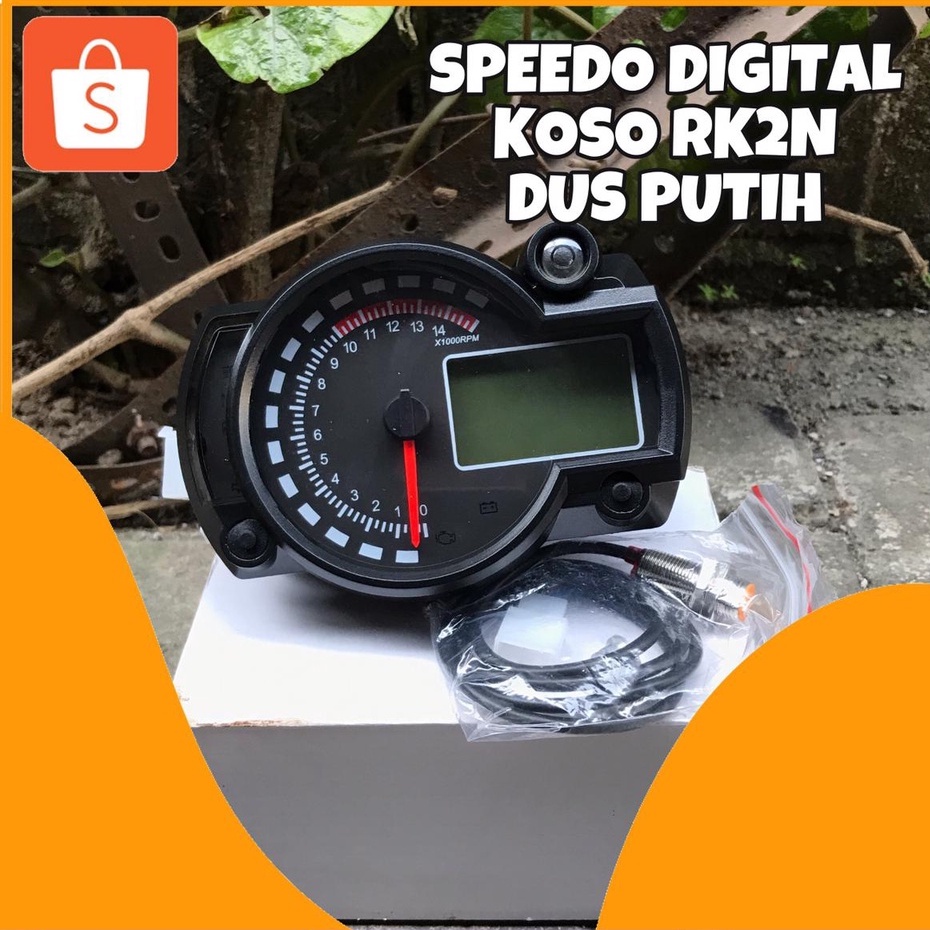 Jual SPEEDO KOSO RX2N KARDUS PUTIH SPEEDO DIGITAL KOSO PNP CB | Shopee Indonesia