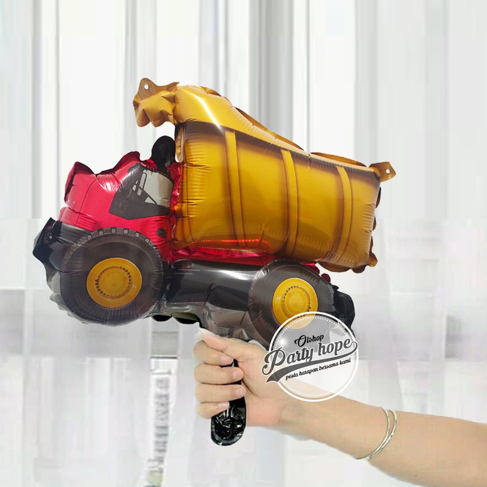 Jual Balon Foil mobil truck / Balon Mobil / Balon Mobil MINI Size truck ...