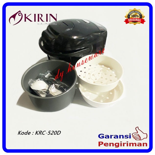 Jual Rice Cooker Magic Com Pemasak Nasi Digital 2 Liter Kirin KRC-520D | Shopee Indonesia