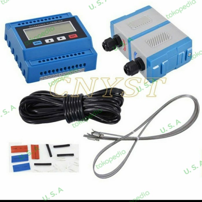 Jual Alat Ultrasonic Liquid Flow Meter TUF-2000M with TM-1 (DN50-700mm ...