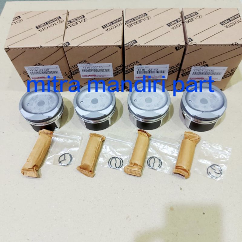 Jual PISTON ASSY SEHER TOYOTA COROLLA ALTIS 1.8 1ZZ-FE | Shopee Indonesia