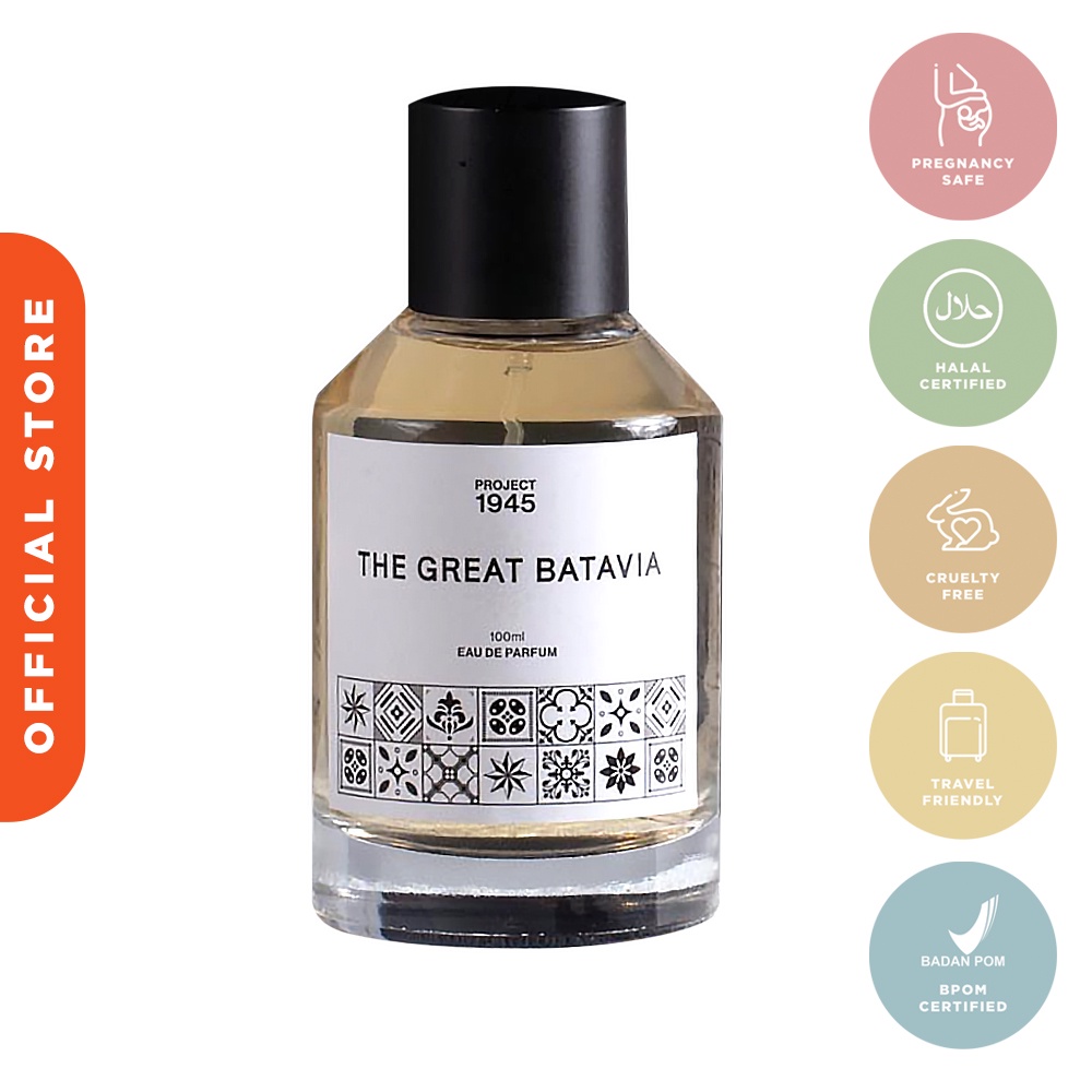 Jual MSBB - Project 1945 The Great Batavia Perfume | EDP Parfum Unisex 100ml | Shopee Indonesia